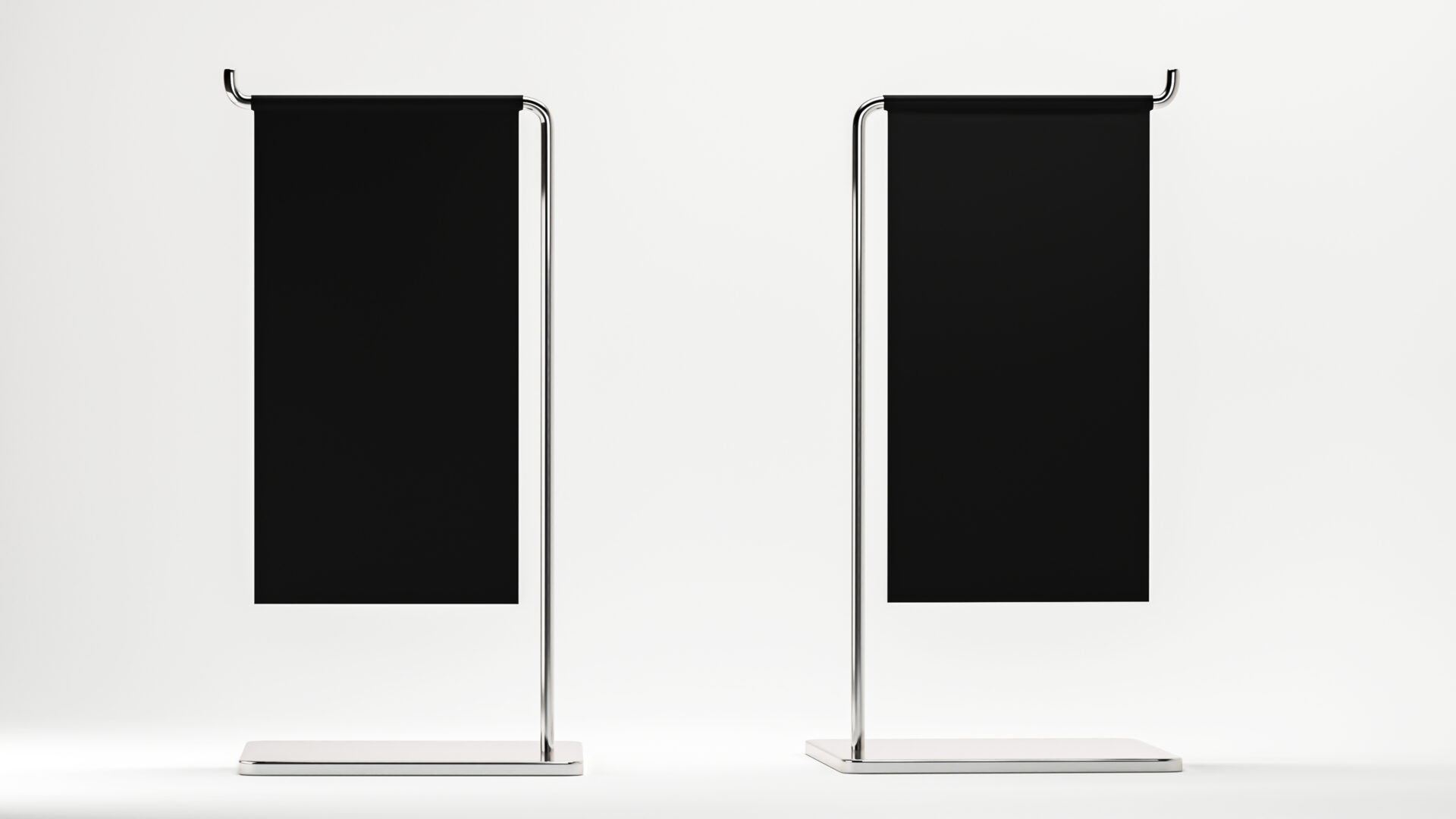 Paper Table Top Set Stand 3D Model