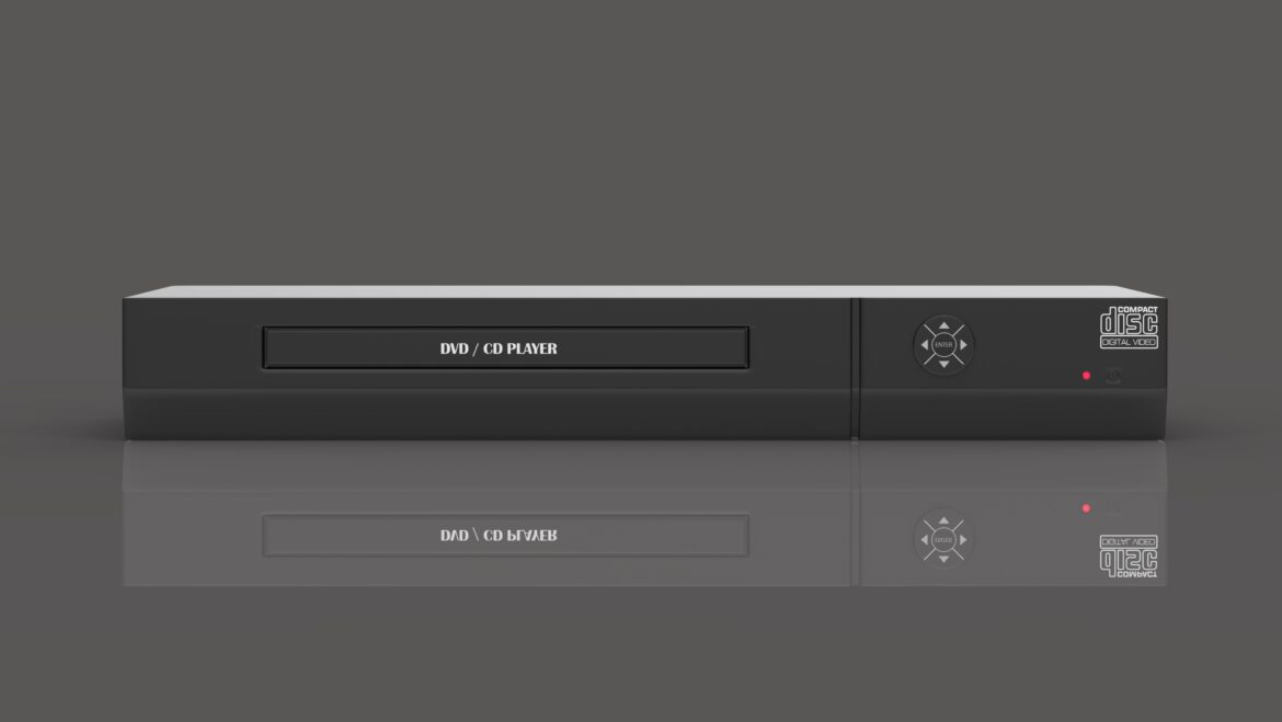 DVD Player 3D Model