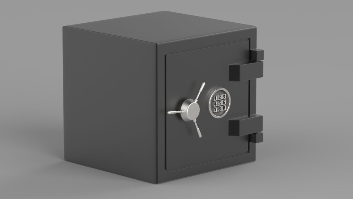 Security Safe 3D Model