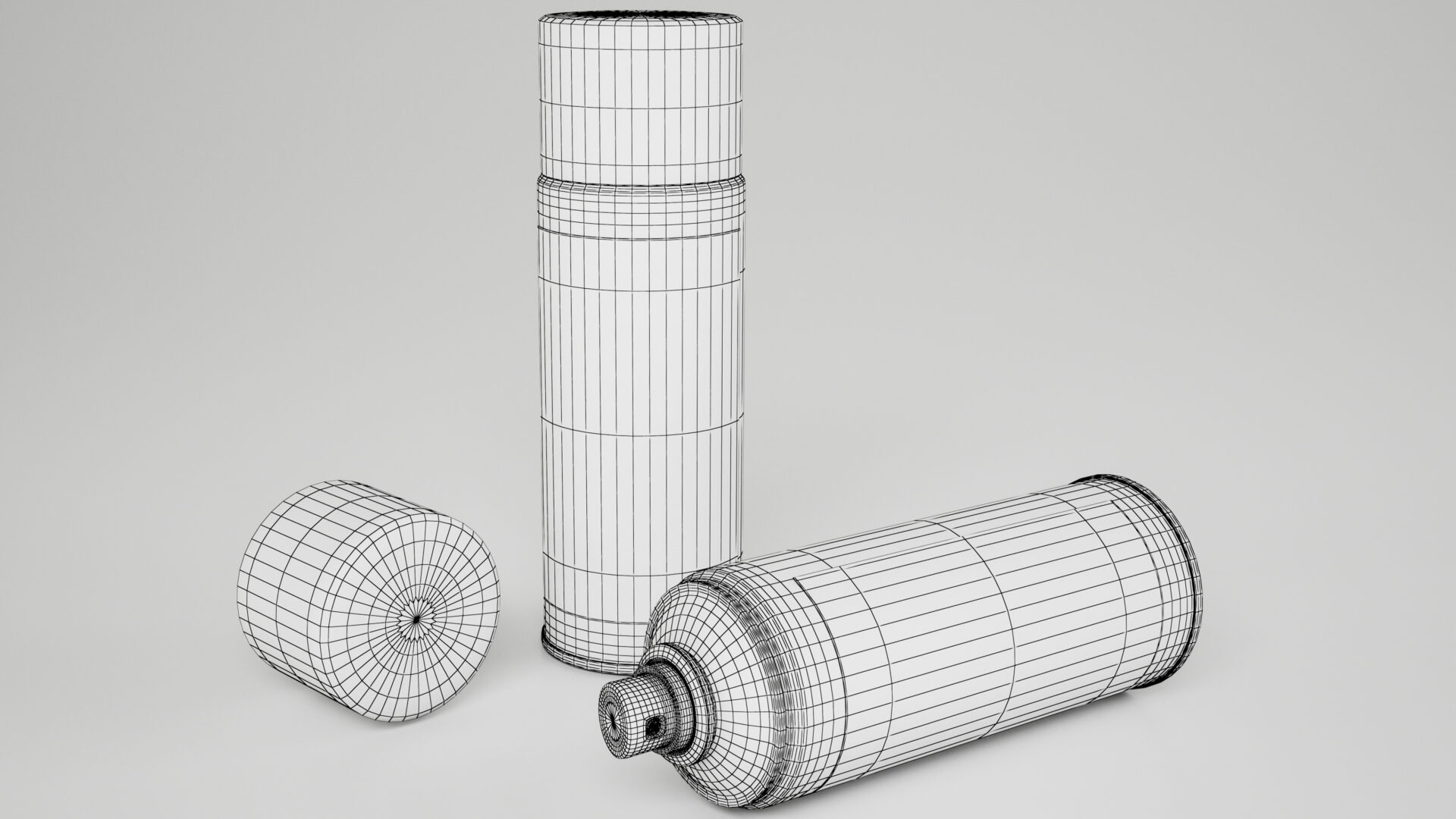 Spray Can 3D Model