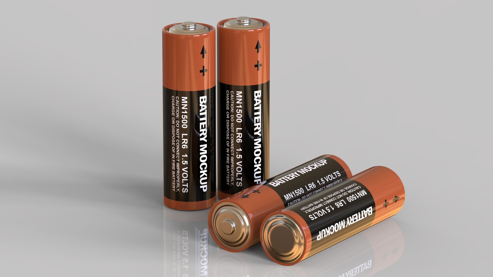 Battery 3d model 3D Model