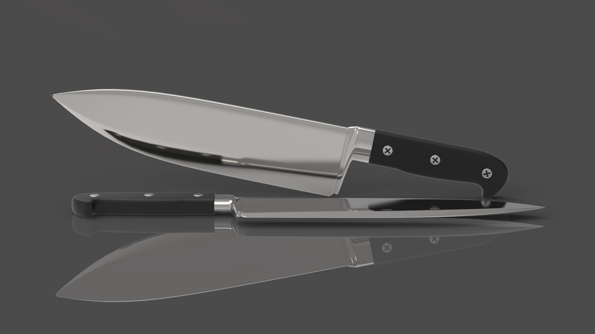 Kitchen Knife 3D Model