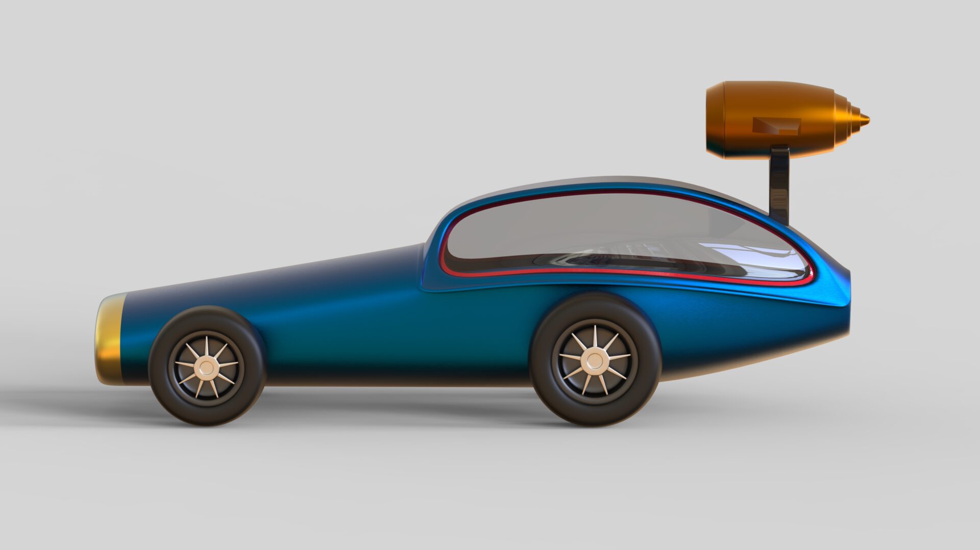 Racing Car 3D Model