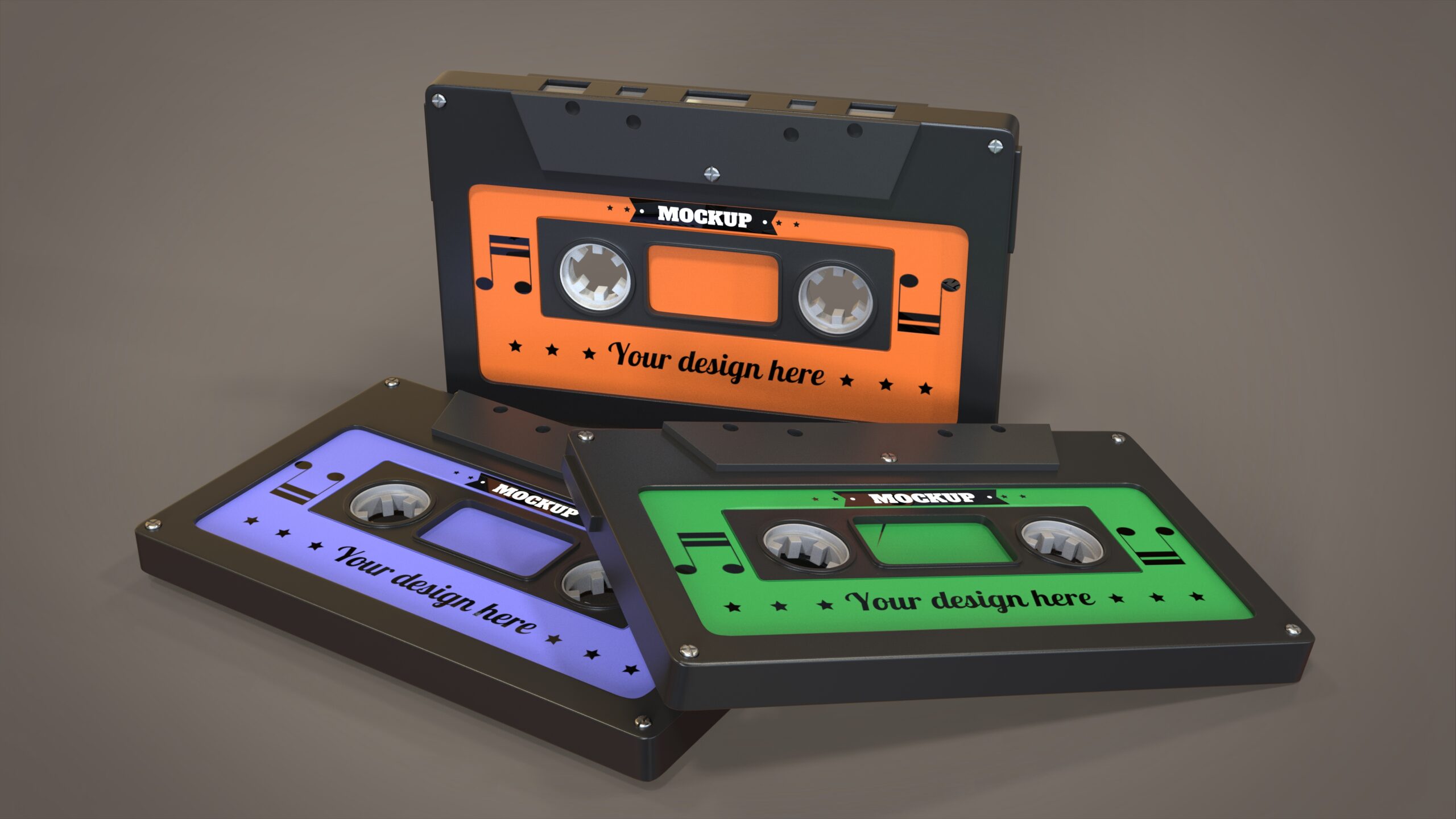 Cassette Tape 3D Model Cassette Tape 3D Model