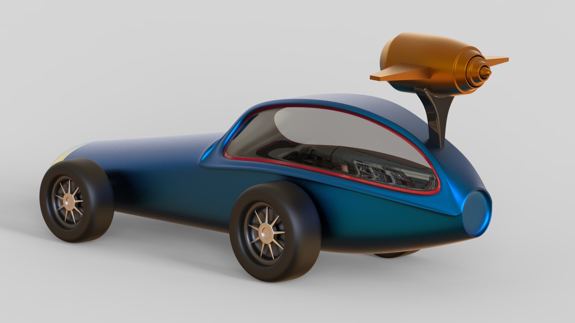 Racing Car 3D Model