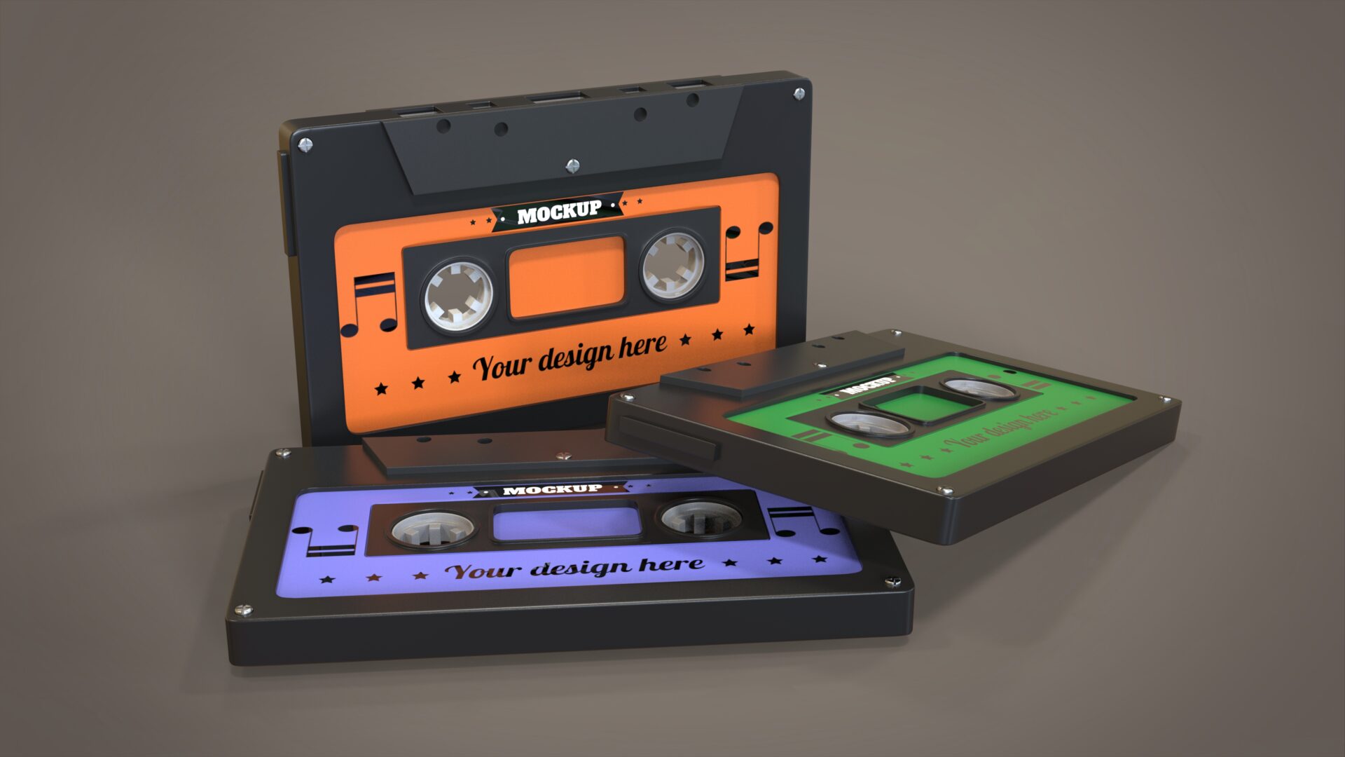 Cassette Tape 3D Model