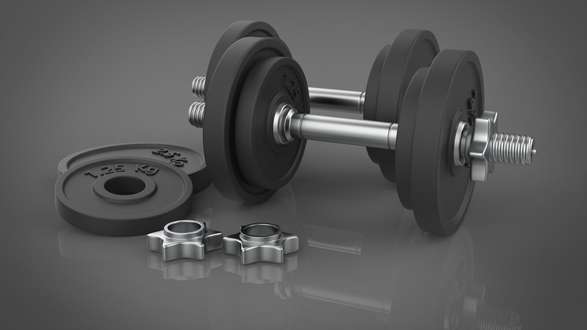 Dumbbell 3D Model