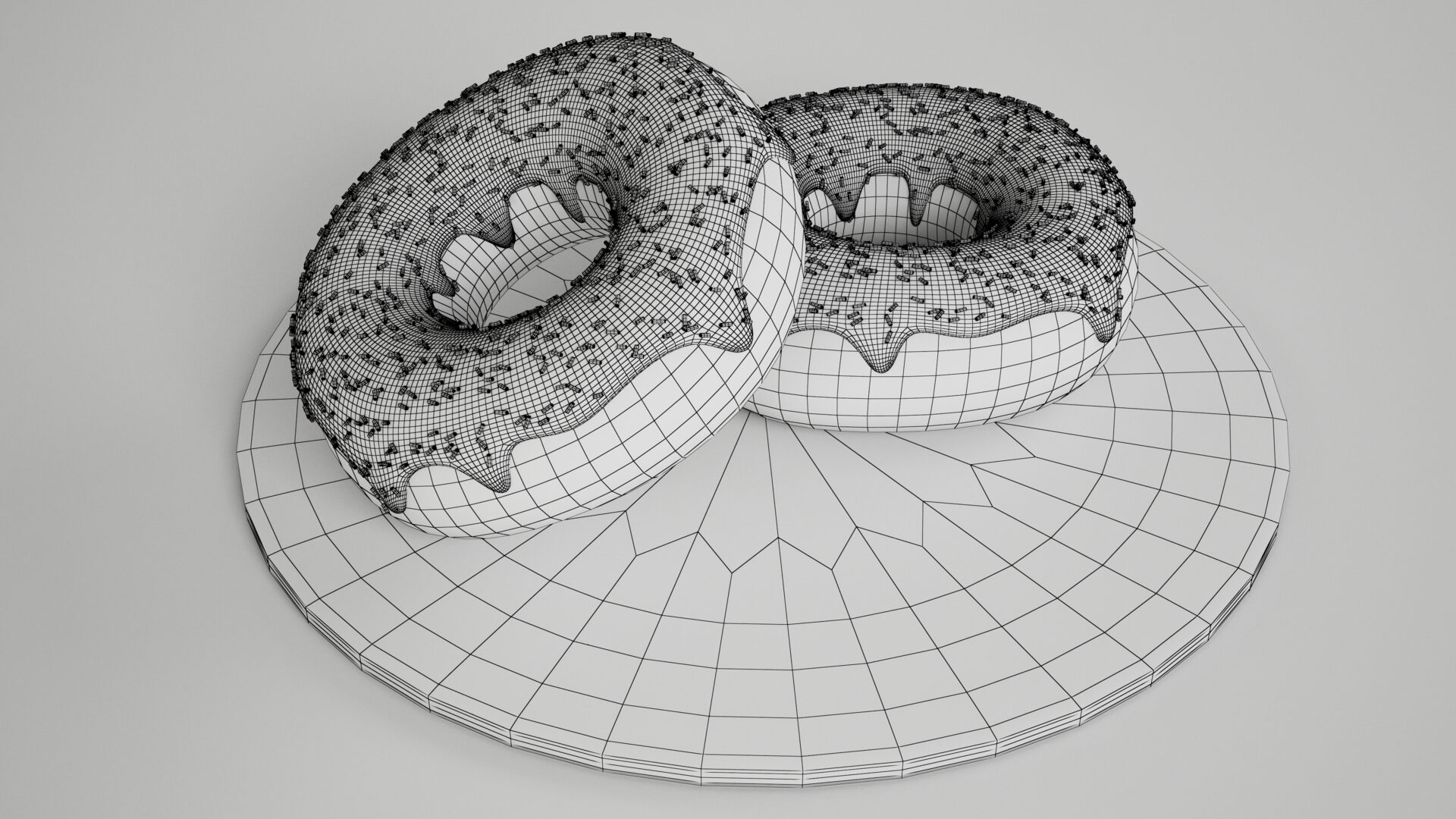 Donut 3D Model