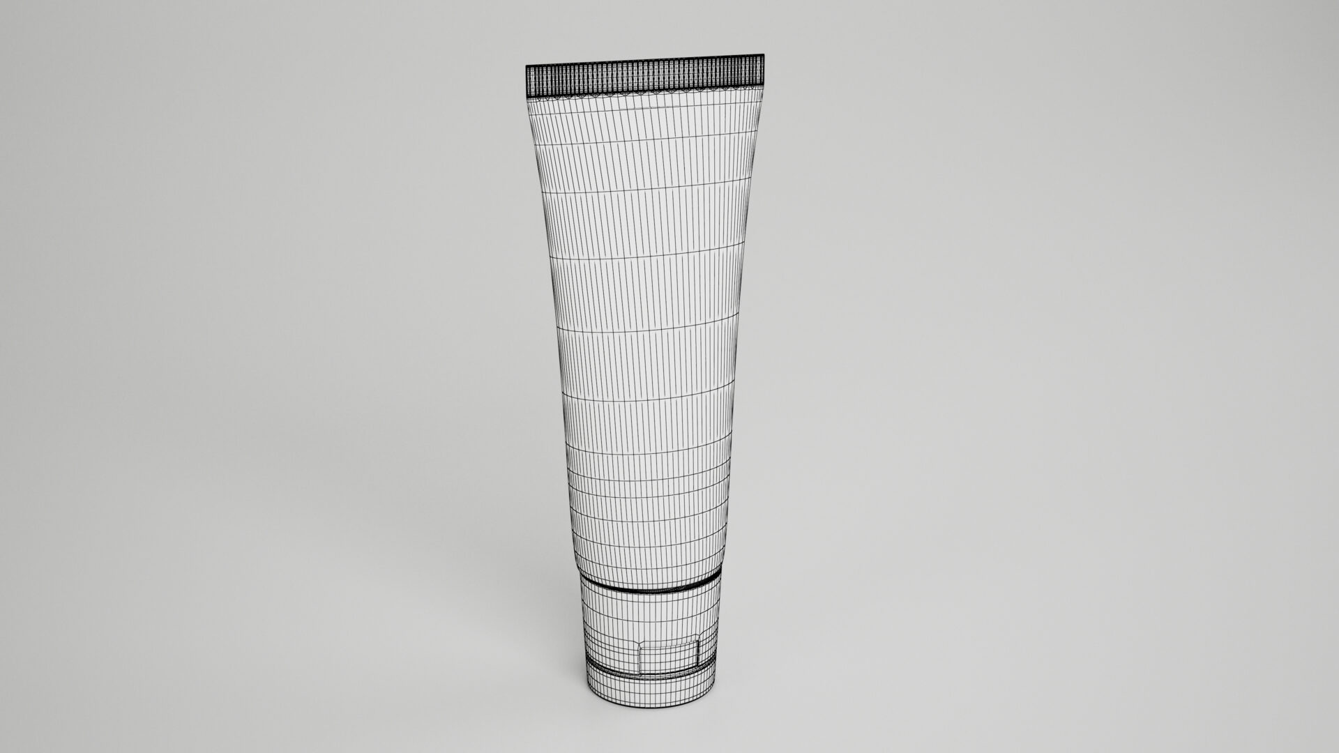 Cosmetic Cream Tube 3D Model