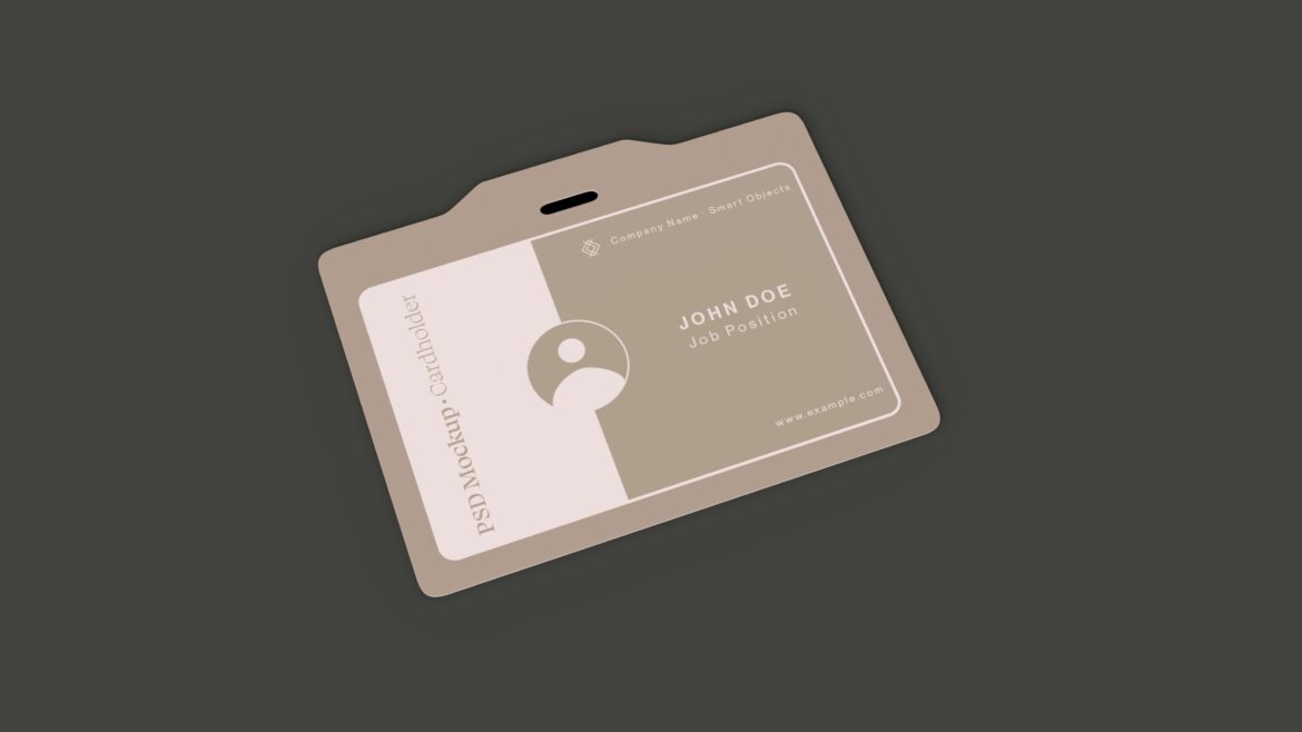 Id Card 3D Model