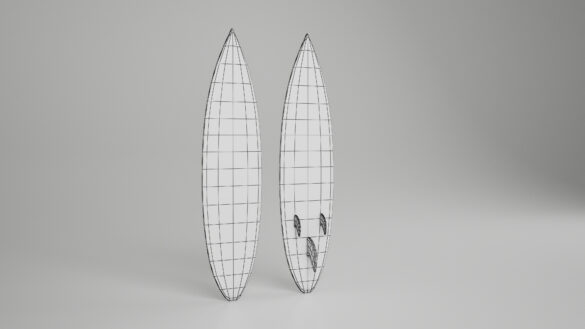 Surfboard 3D Model