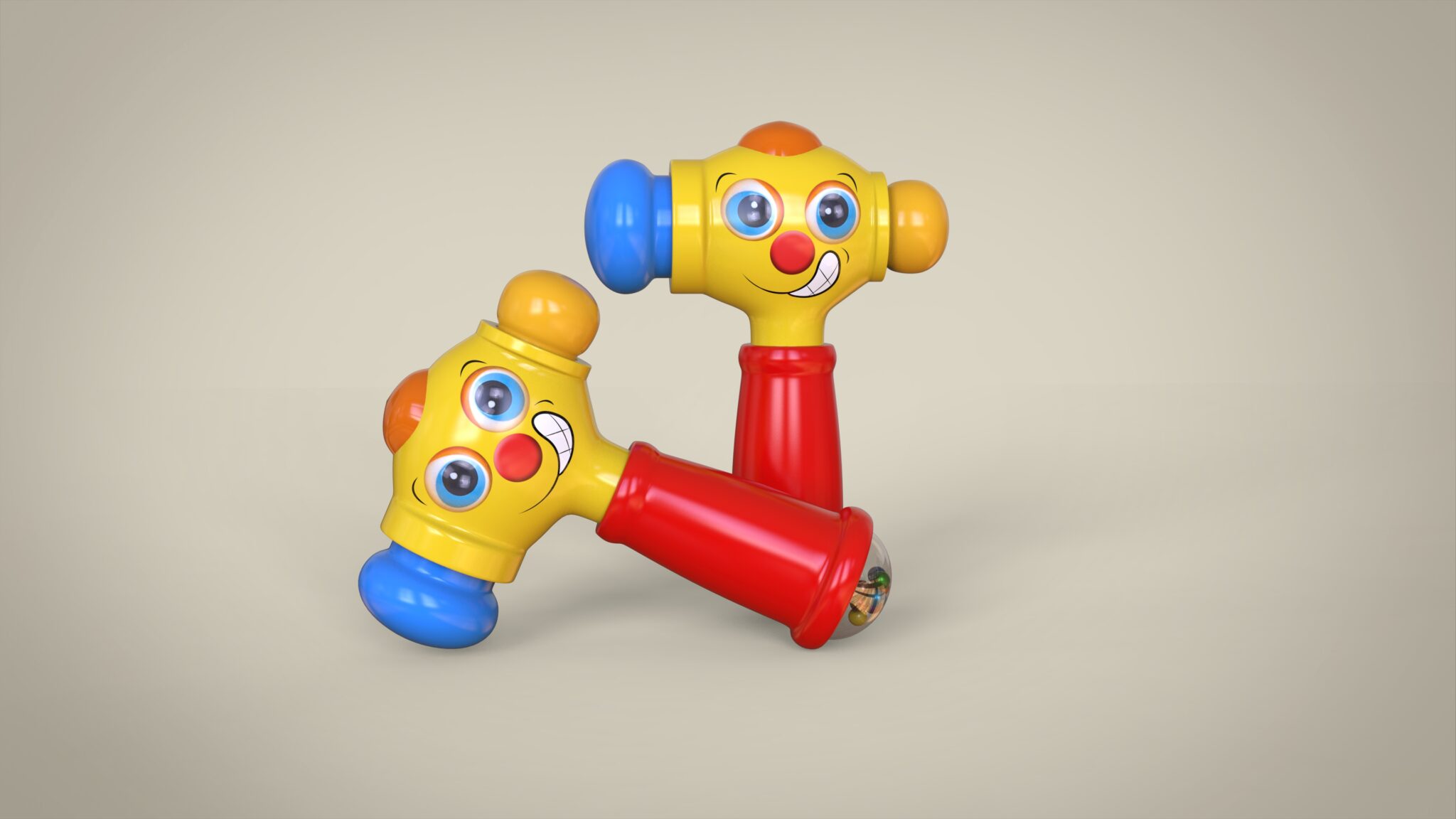 Toy Hammer 3D Model