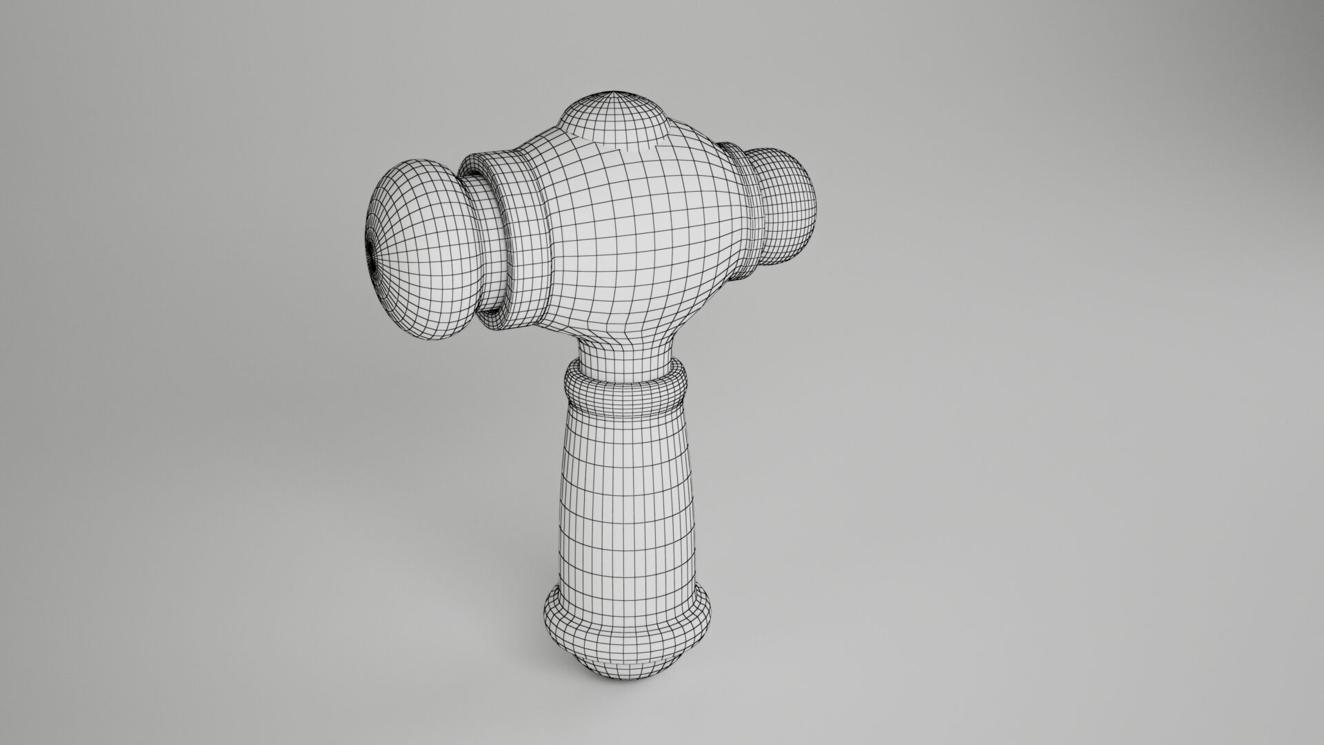 Toy Hammer 3D Model
