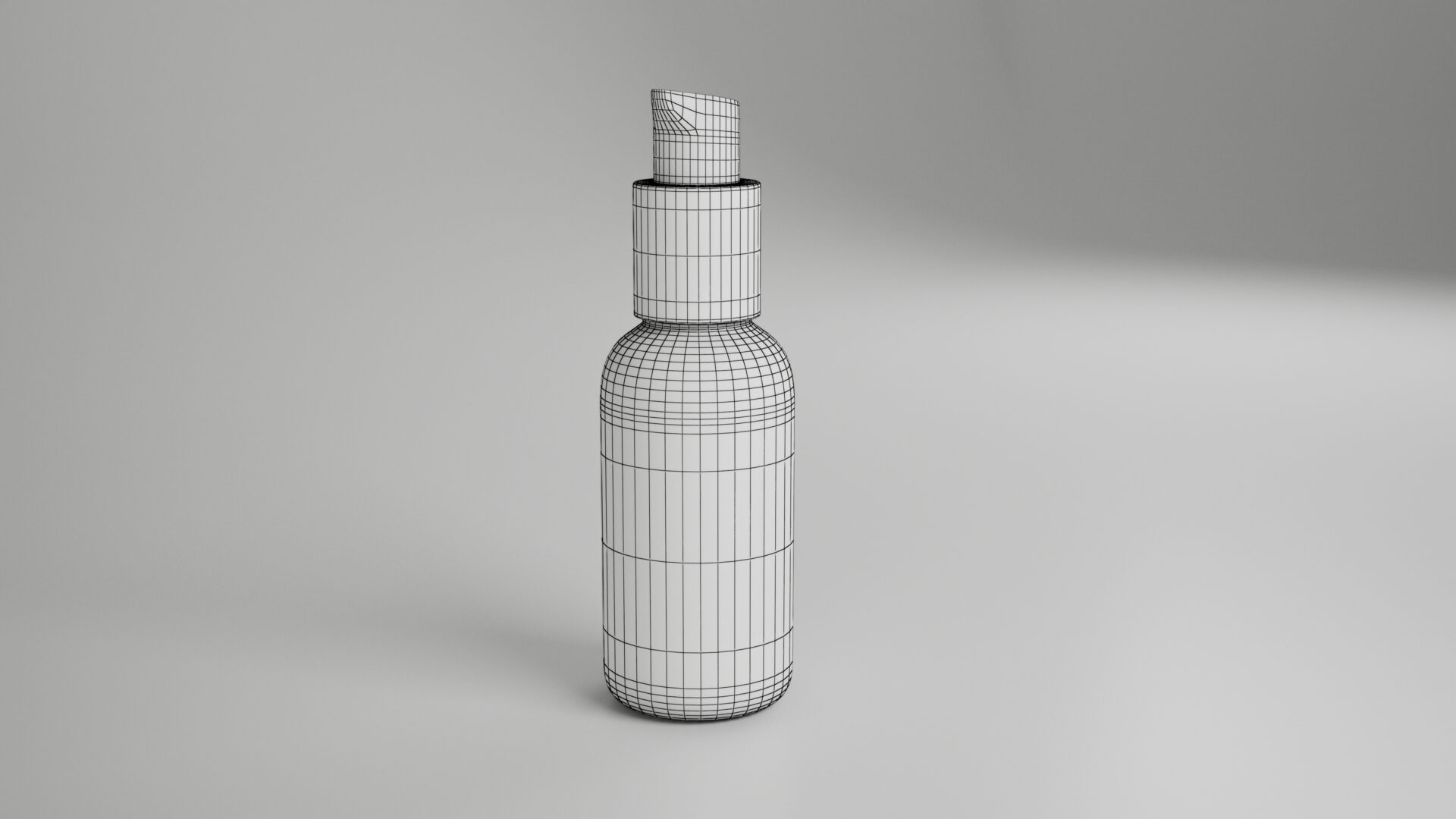 Cosmetic Bottle 3D Model