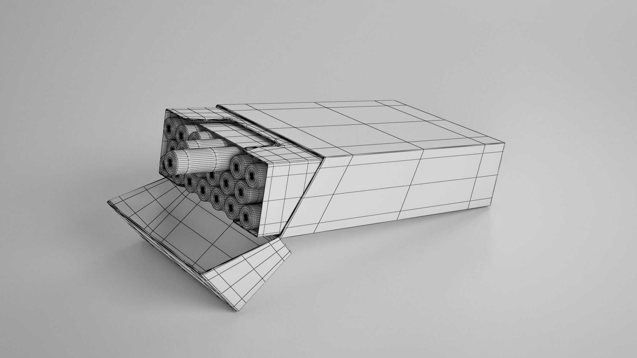 Cigarette Packet 3D Model