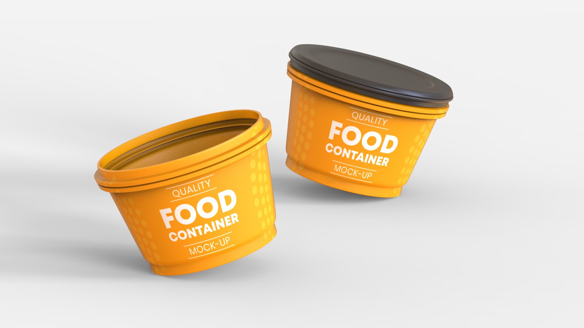 Food Delivery Container 3D Model