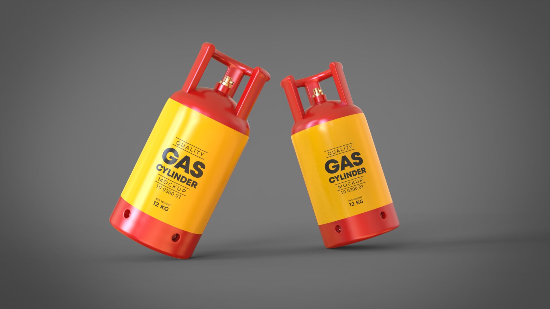 Gas Cylinder 3D Model