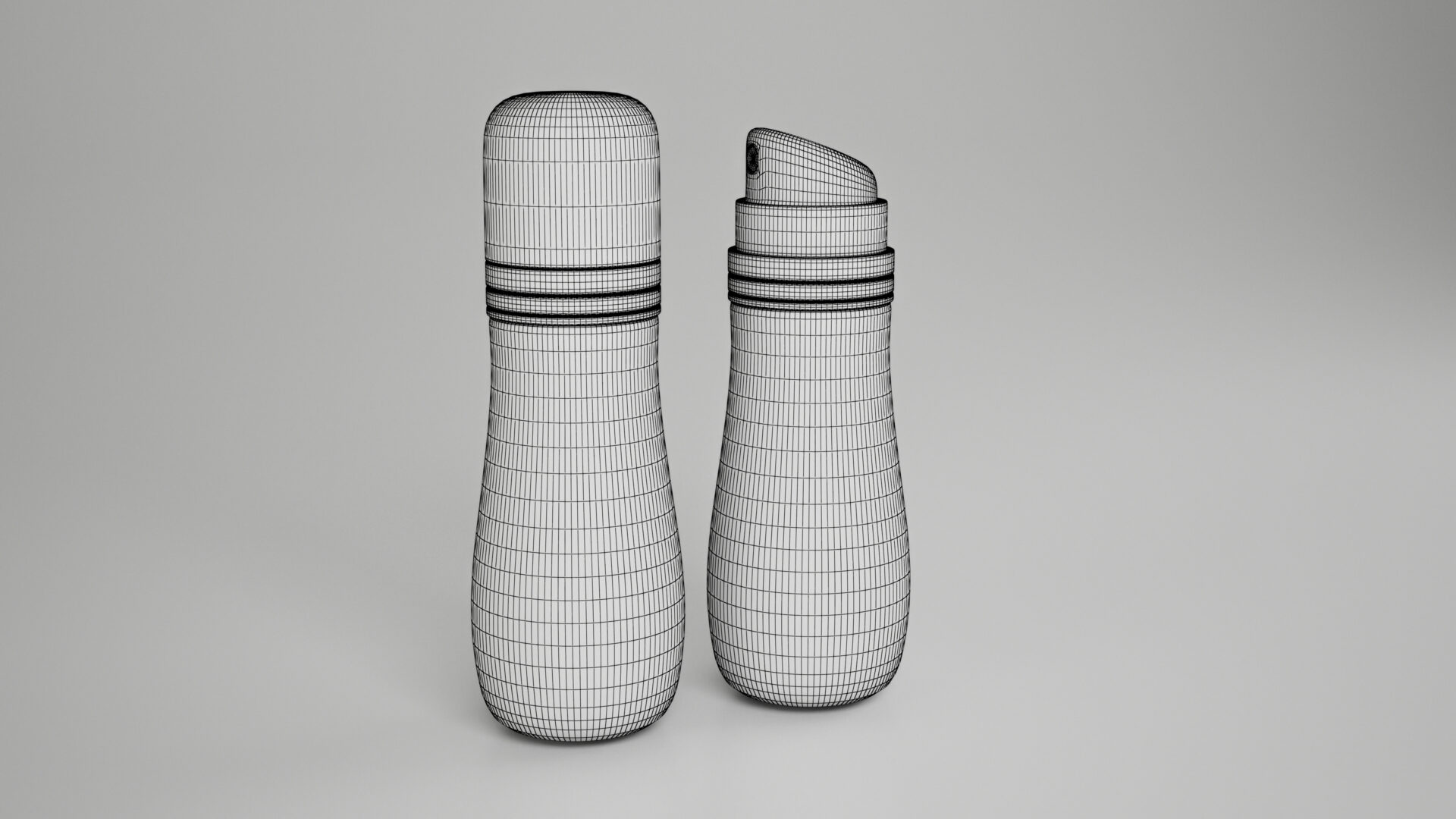 Luxury Body Spray Bottle 3D Model