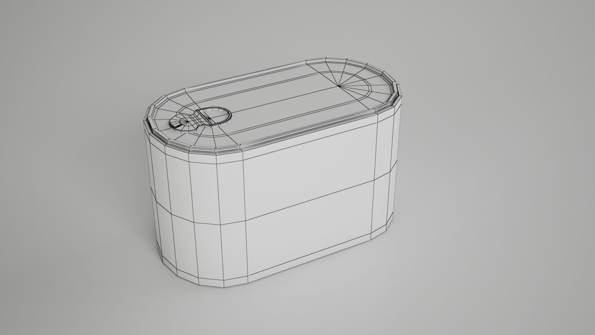 Stainless Steel Lunch Box 3D Model