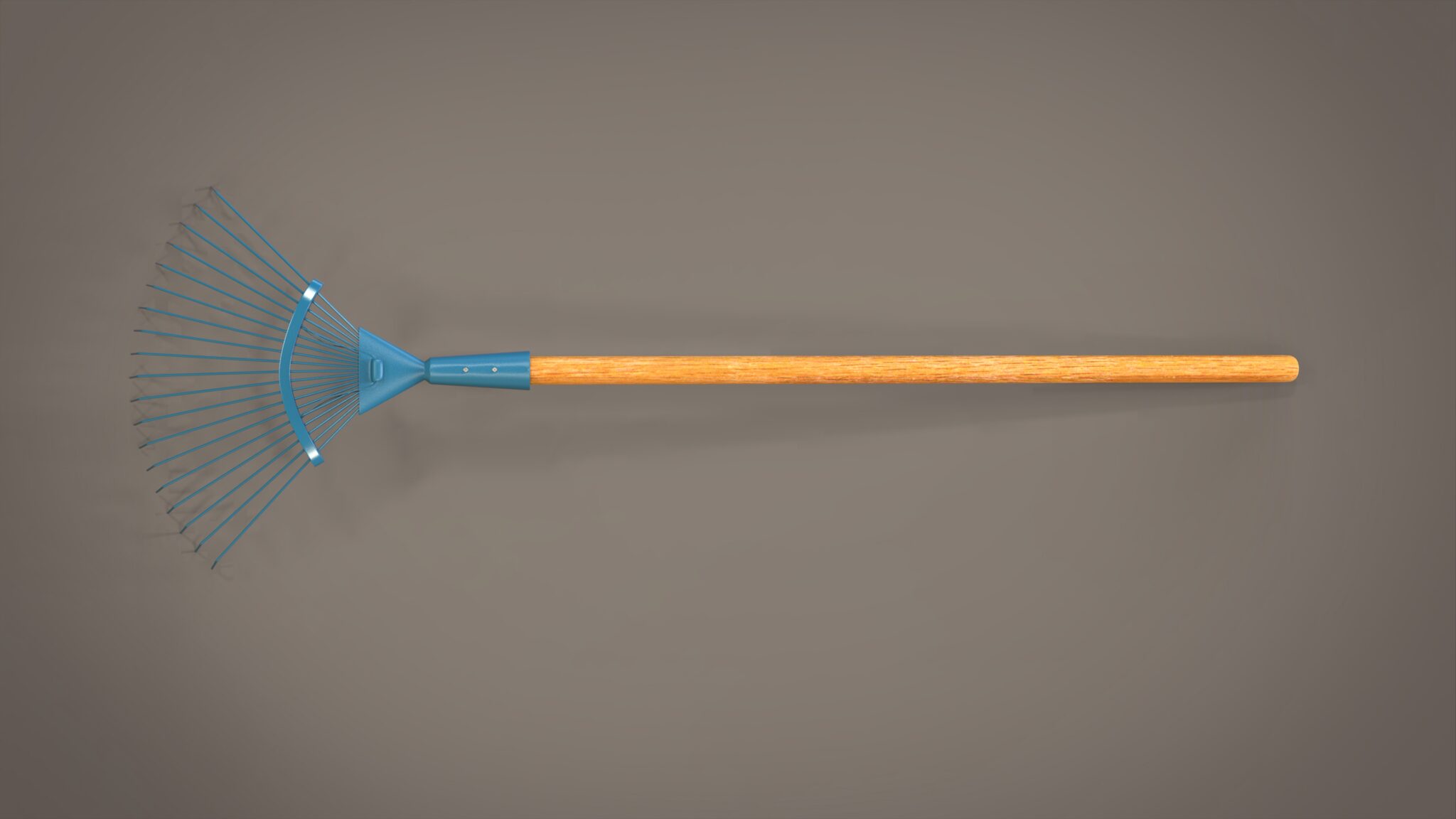 Gardener’s Rake 3D Model
