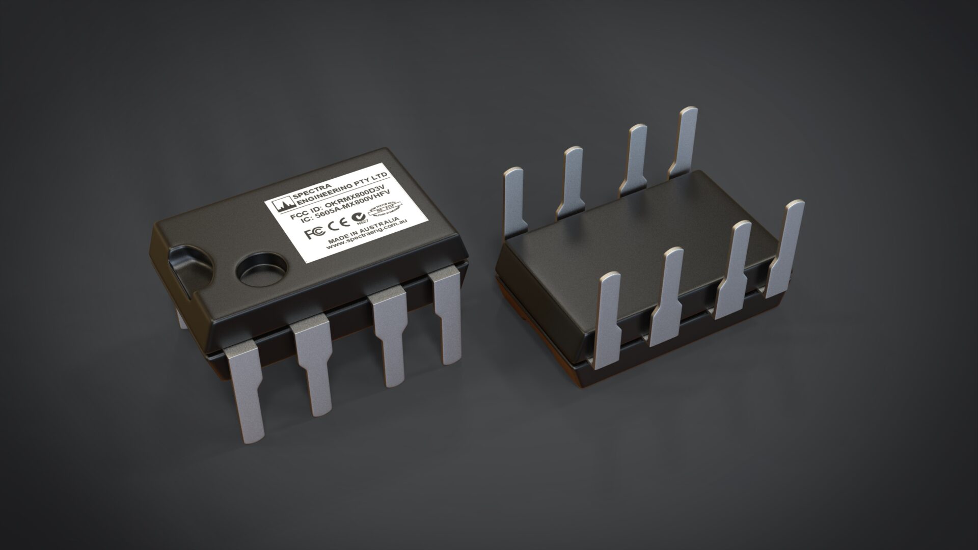 Integrated Circuit (IC) 3D Model