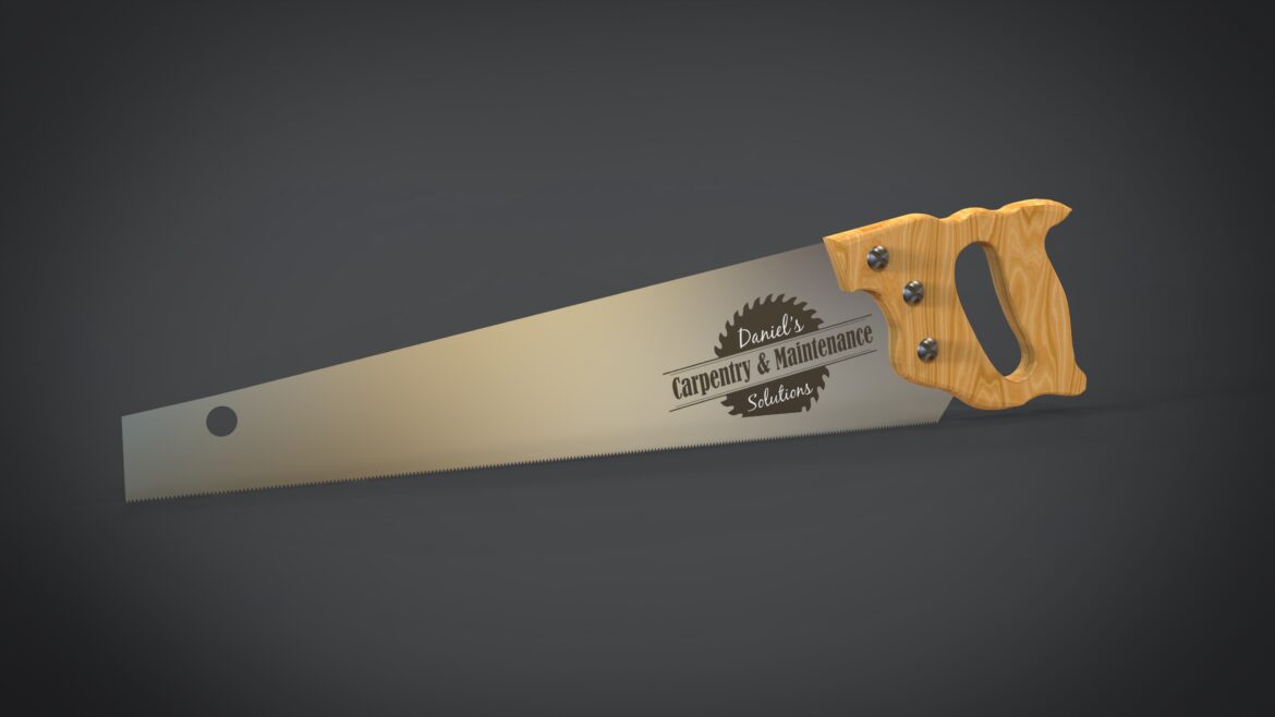 Hand saw 3D Model