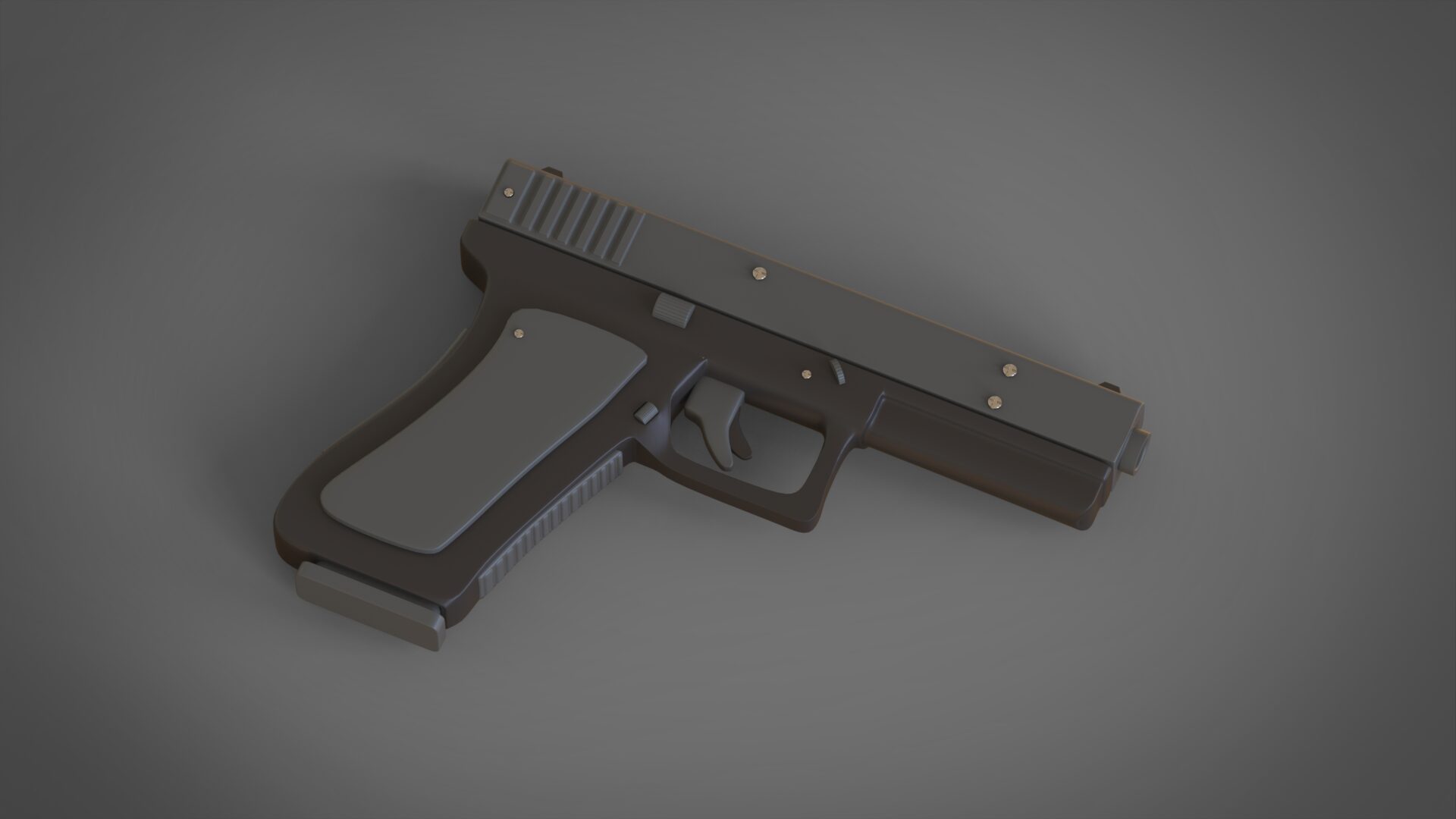 Handgun 3D Model