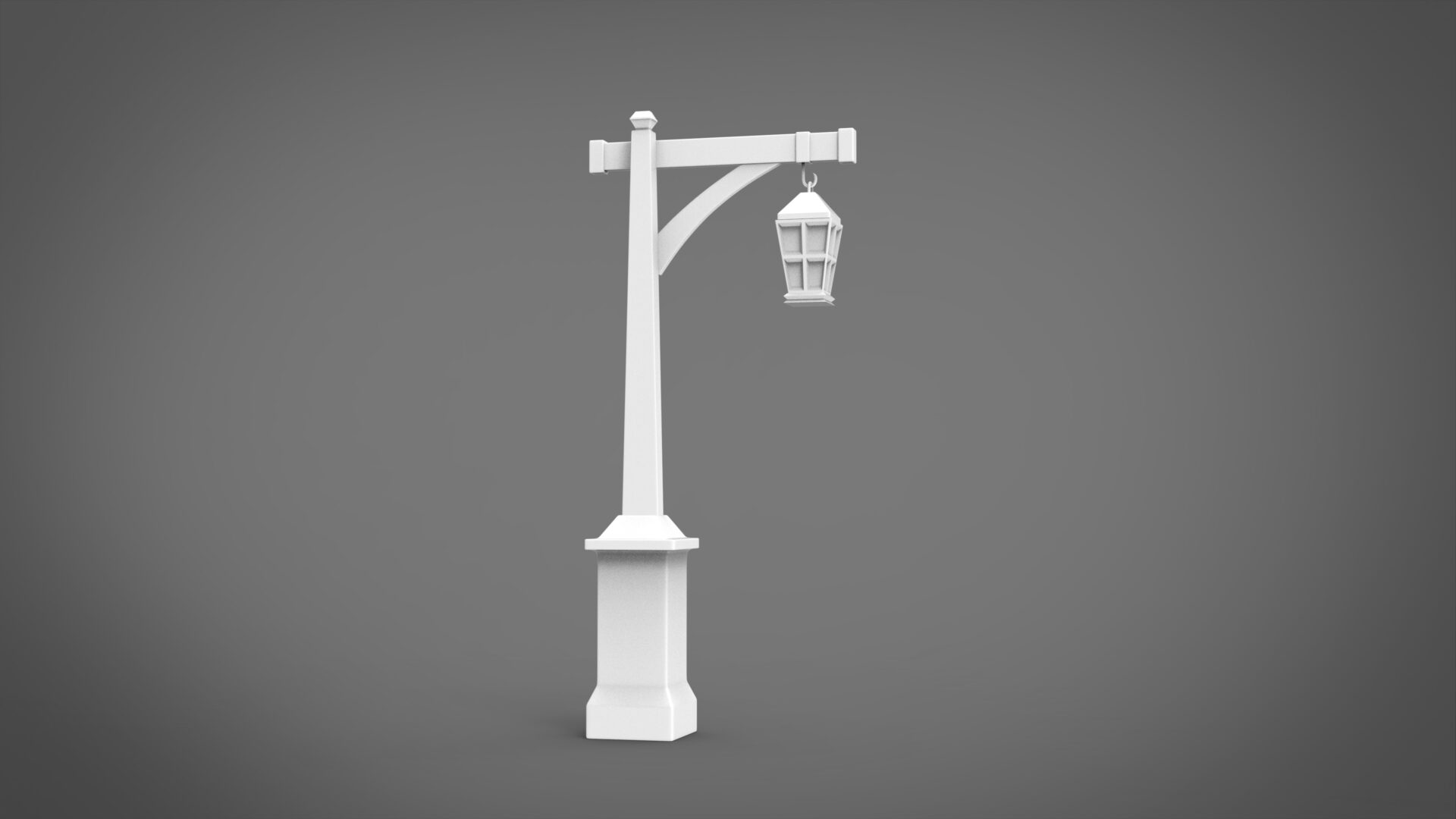 Medieval Lamp 3D Model