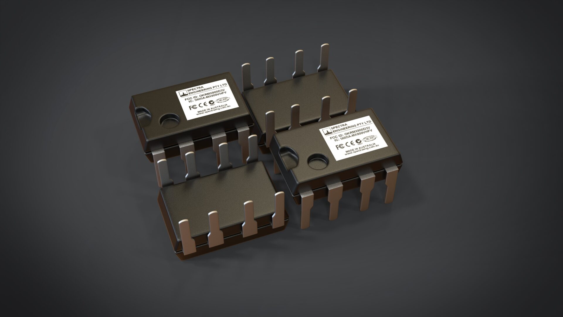 Integrated Circuit (IC) 3D Model