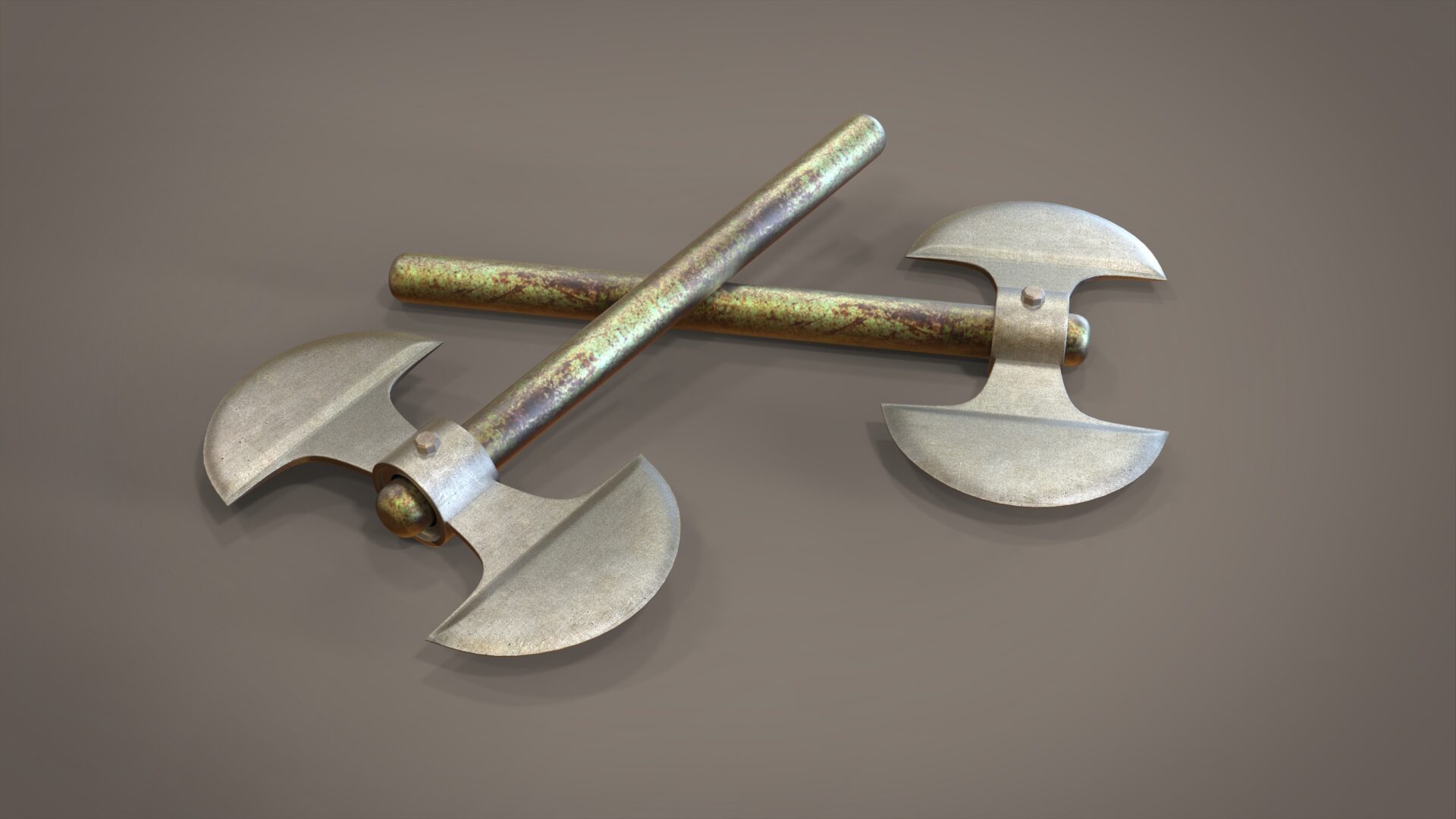Double Axe 3D Model