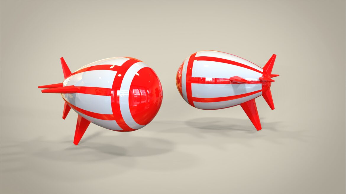 Blimp 3D Model