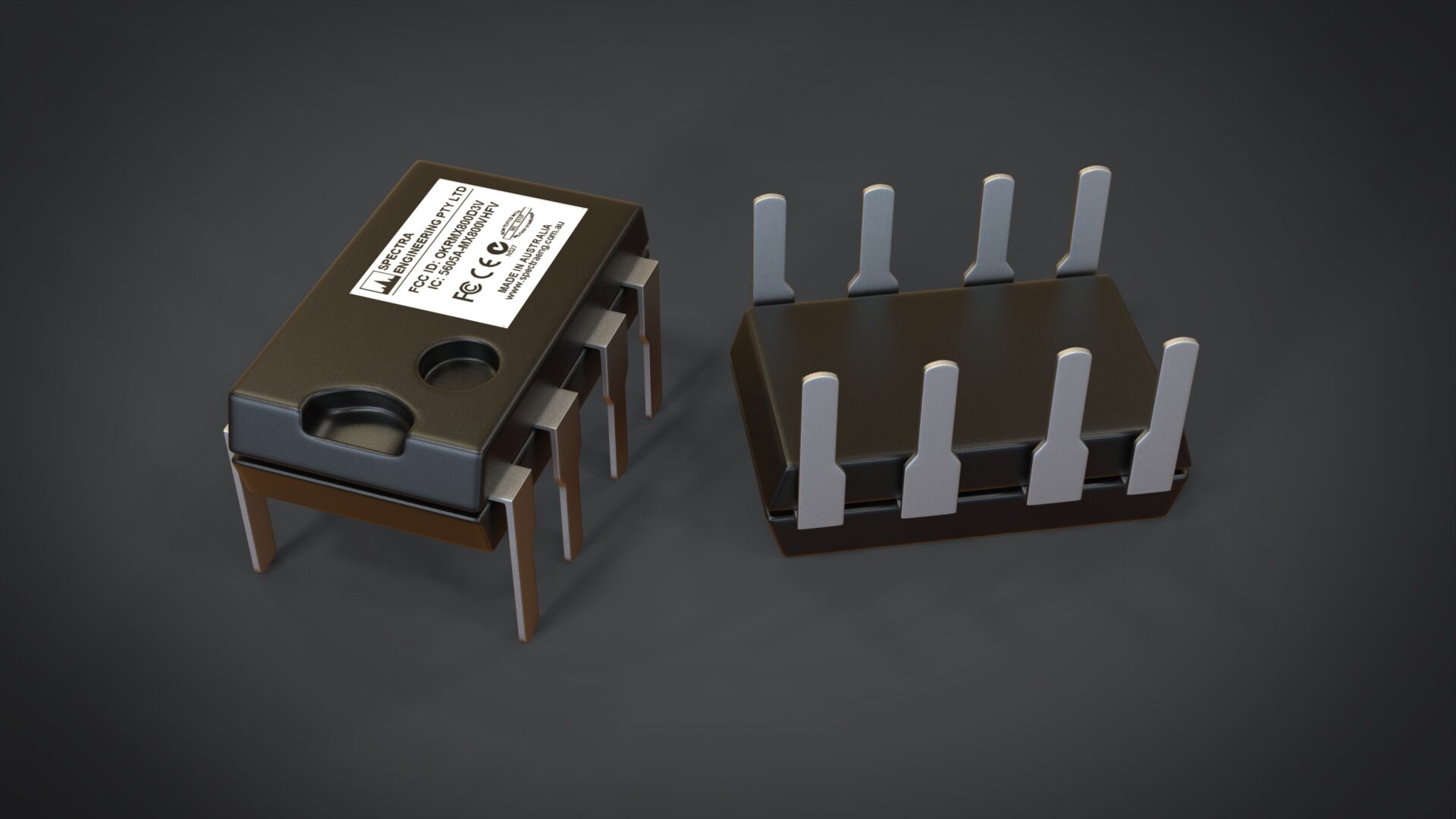 Integrated Circuit (IC) 3D Model