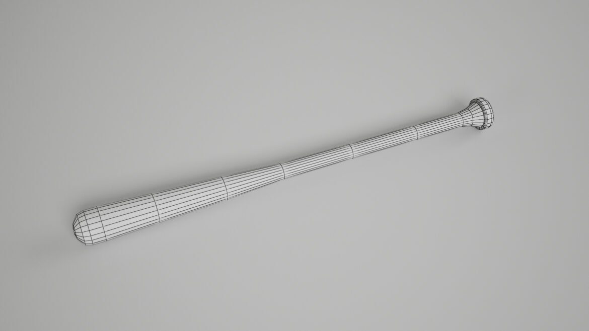 Baseball Bat 3D Model