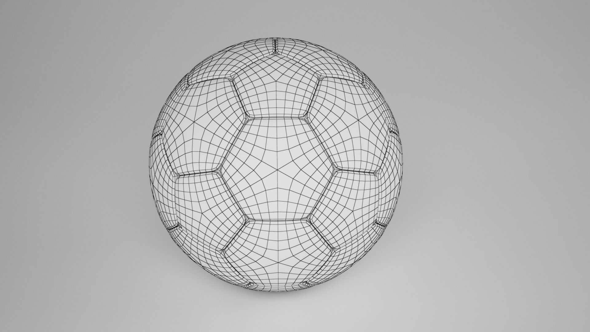 Football 3D Model