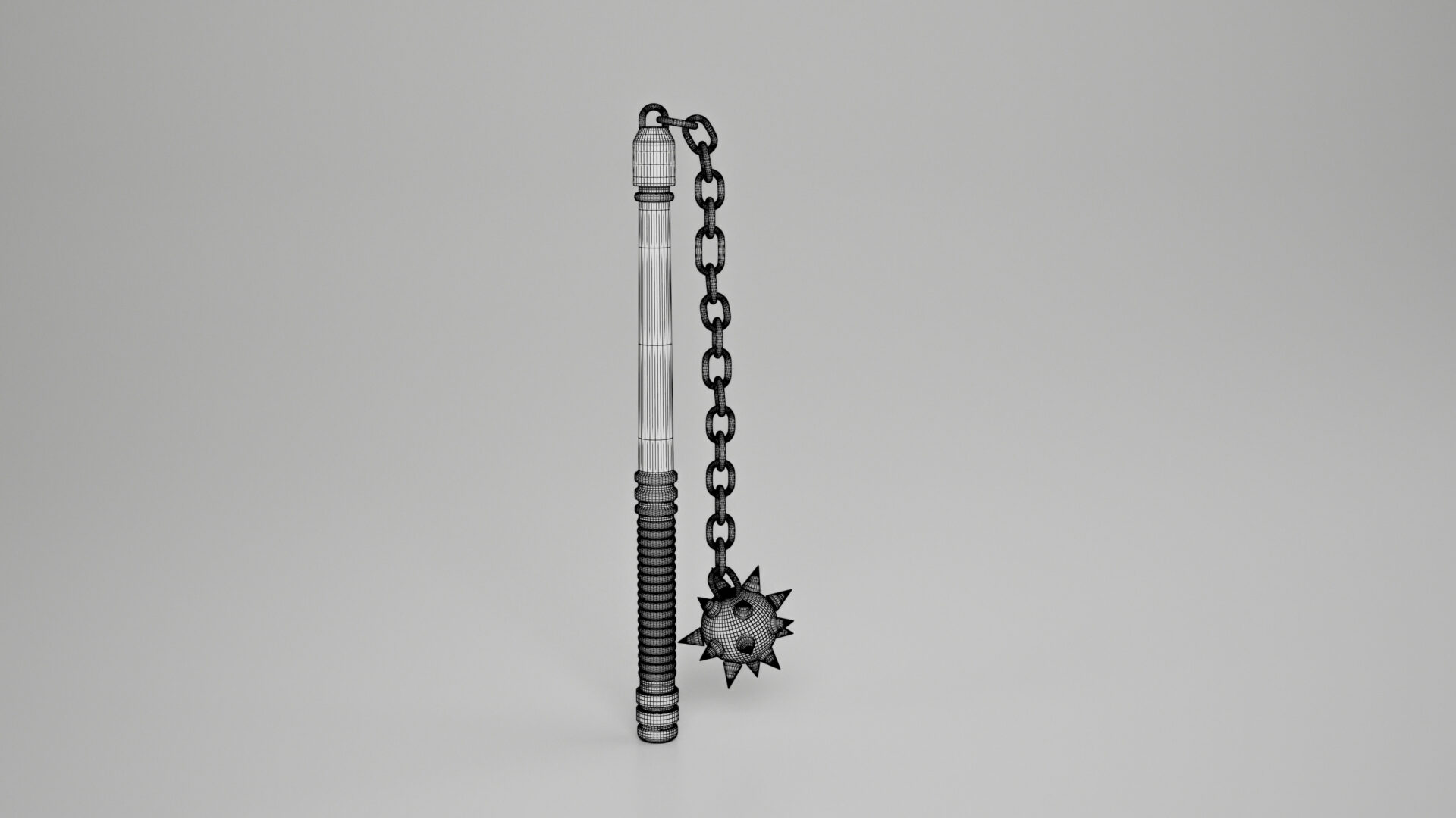 Simple Flail 3D Model