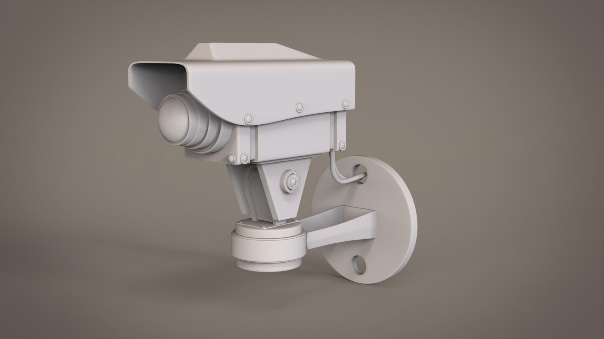Security Camera 3D Model