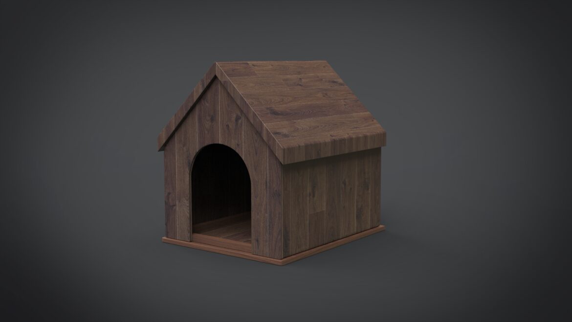 Dog House 3D Model
