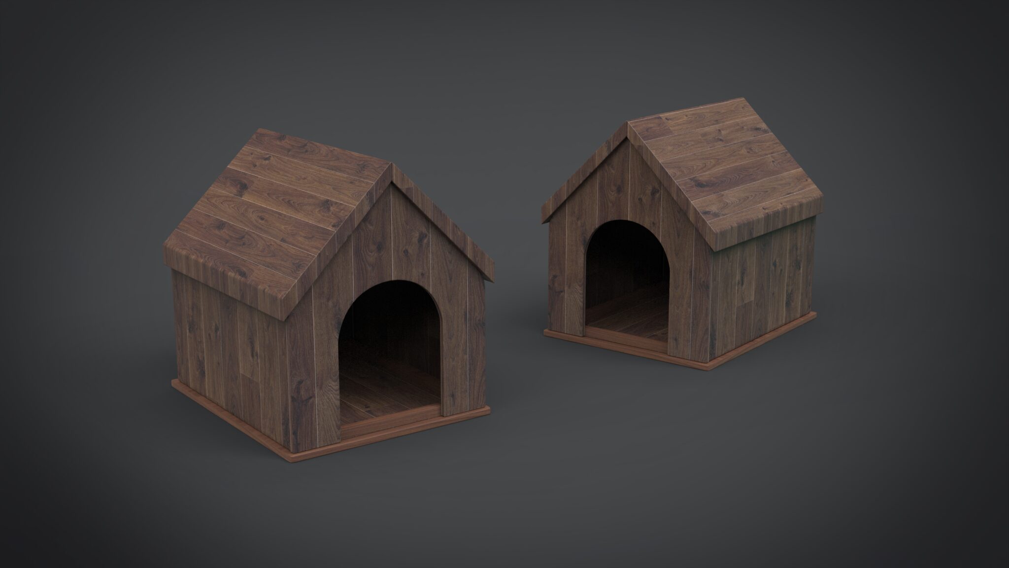 Dog House 3d Model