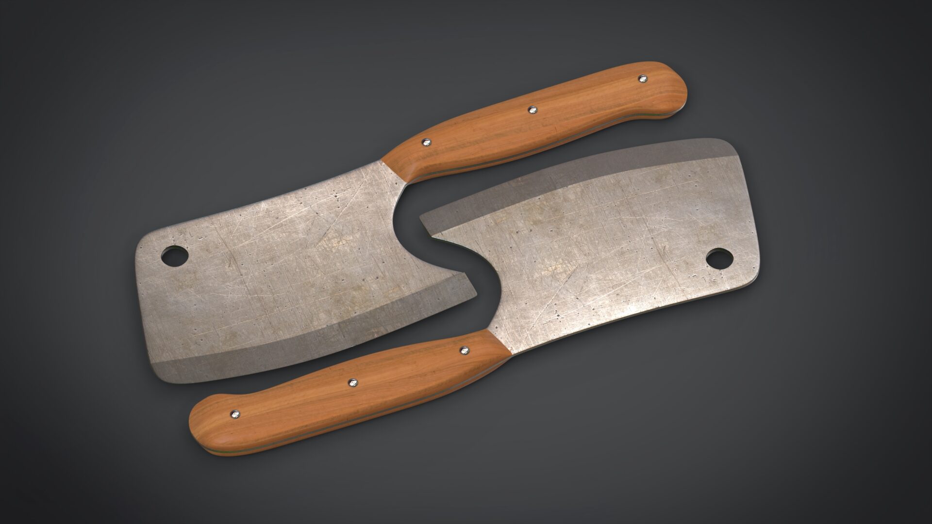 Butcher’s Knife 3D Model