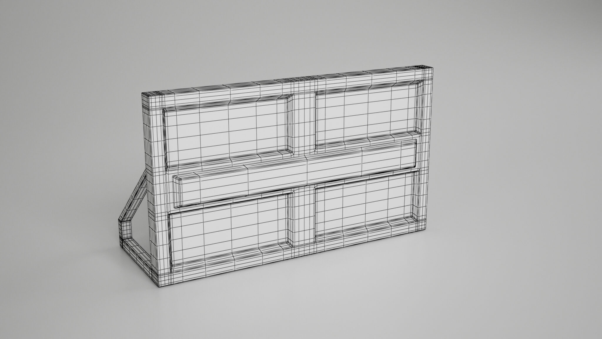 Mojo Barrier 3D Model